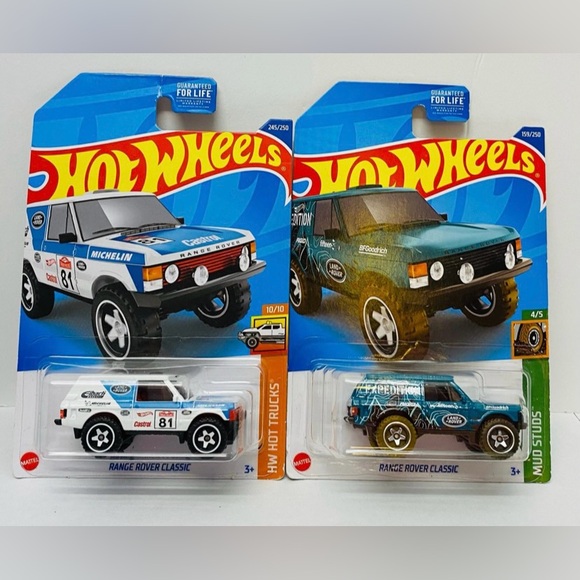 Hot Wheels | Toys | Hot Wheels Range Rover Classics Lot Of 2 | Poshmark
